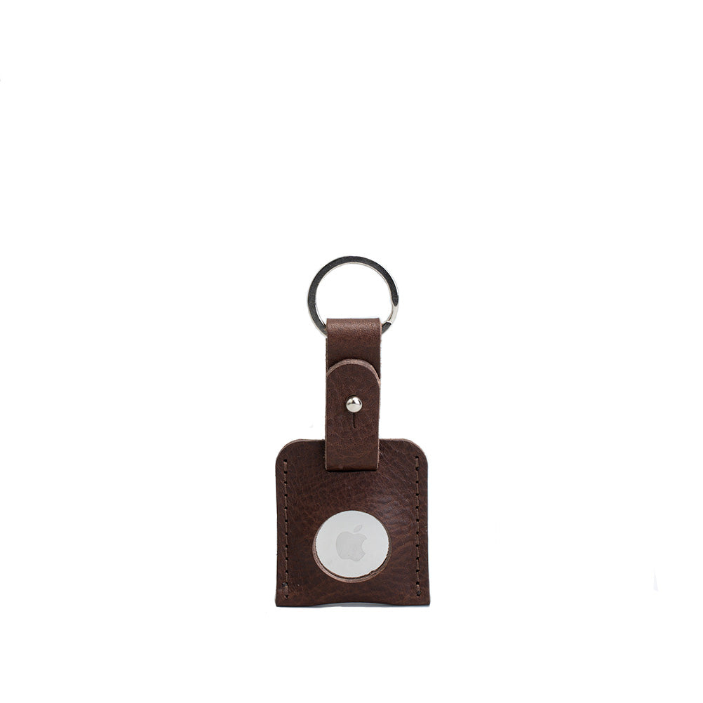 Leather airtag keyring by Geometric Goods – The Gents Store