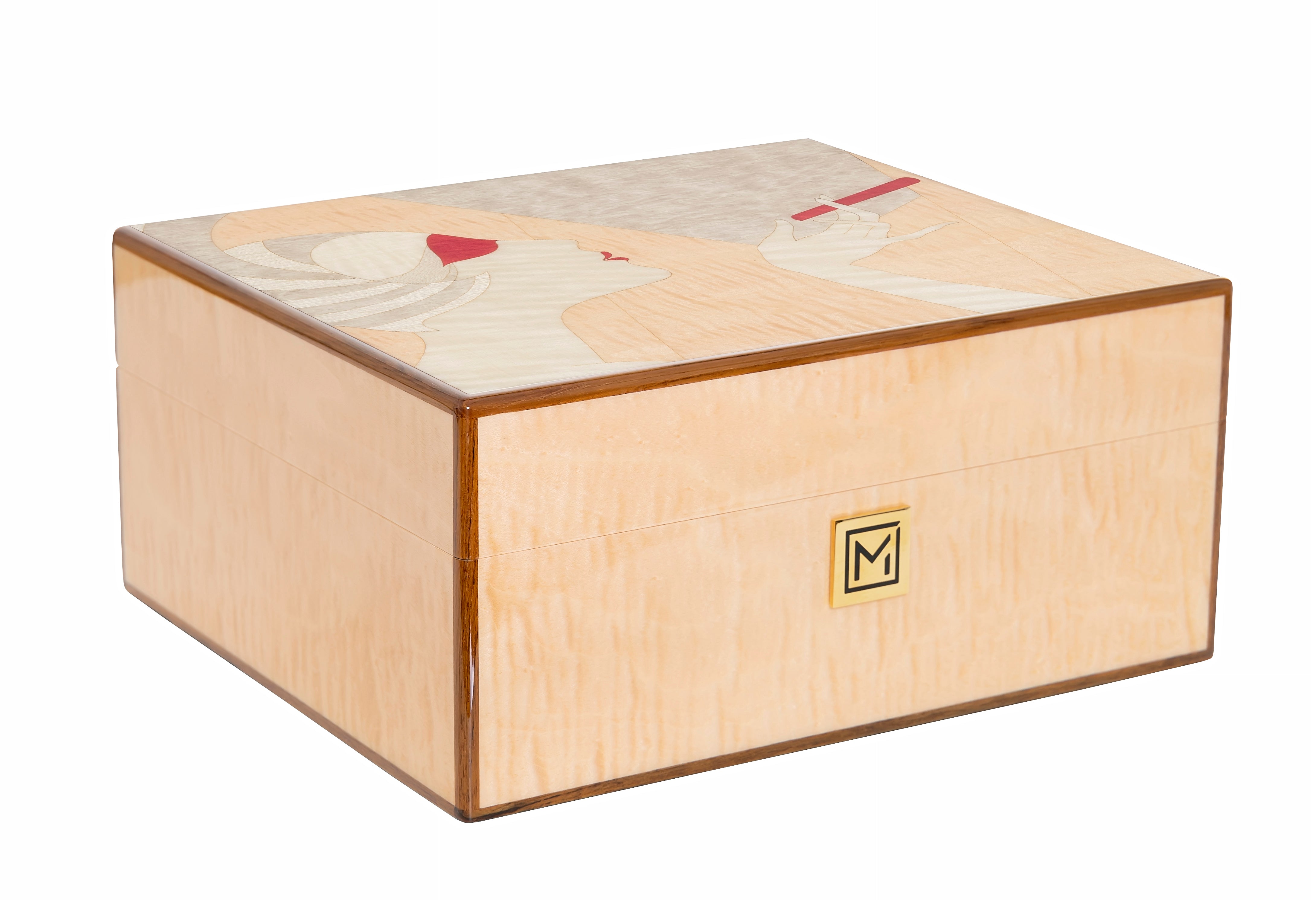 Pink Dea Tyche 40 Cigar Humidor – The Gents Store