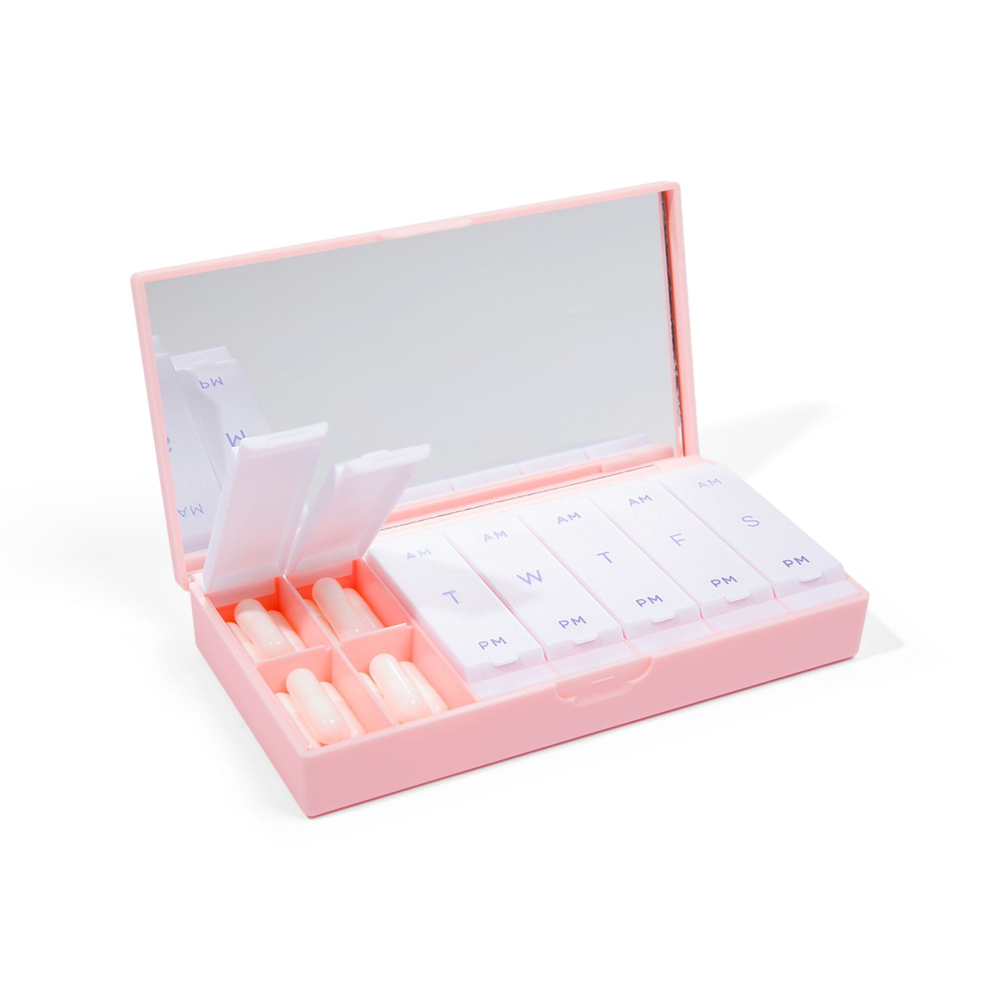 Blush Pink AM/PM Pill Box – The Gents Store