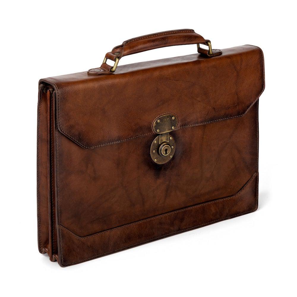 Benjamin Leather Briefcase by Mission Mercantile Leather Goods – The ...