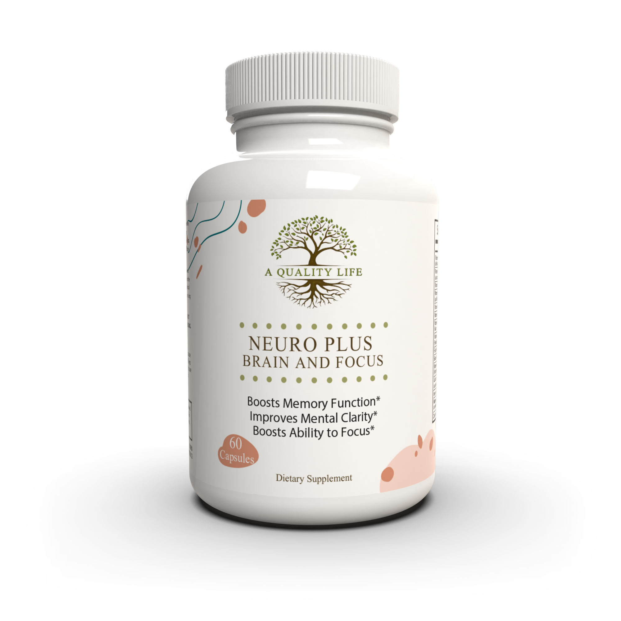 Neuro Plus Brain and Focus by A Quality Life Nutrition – The Gents Store