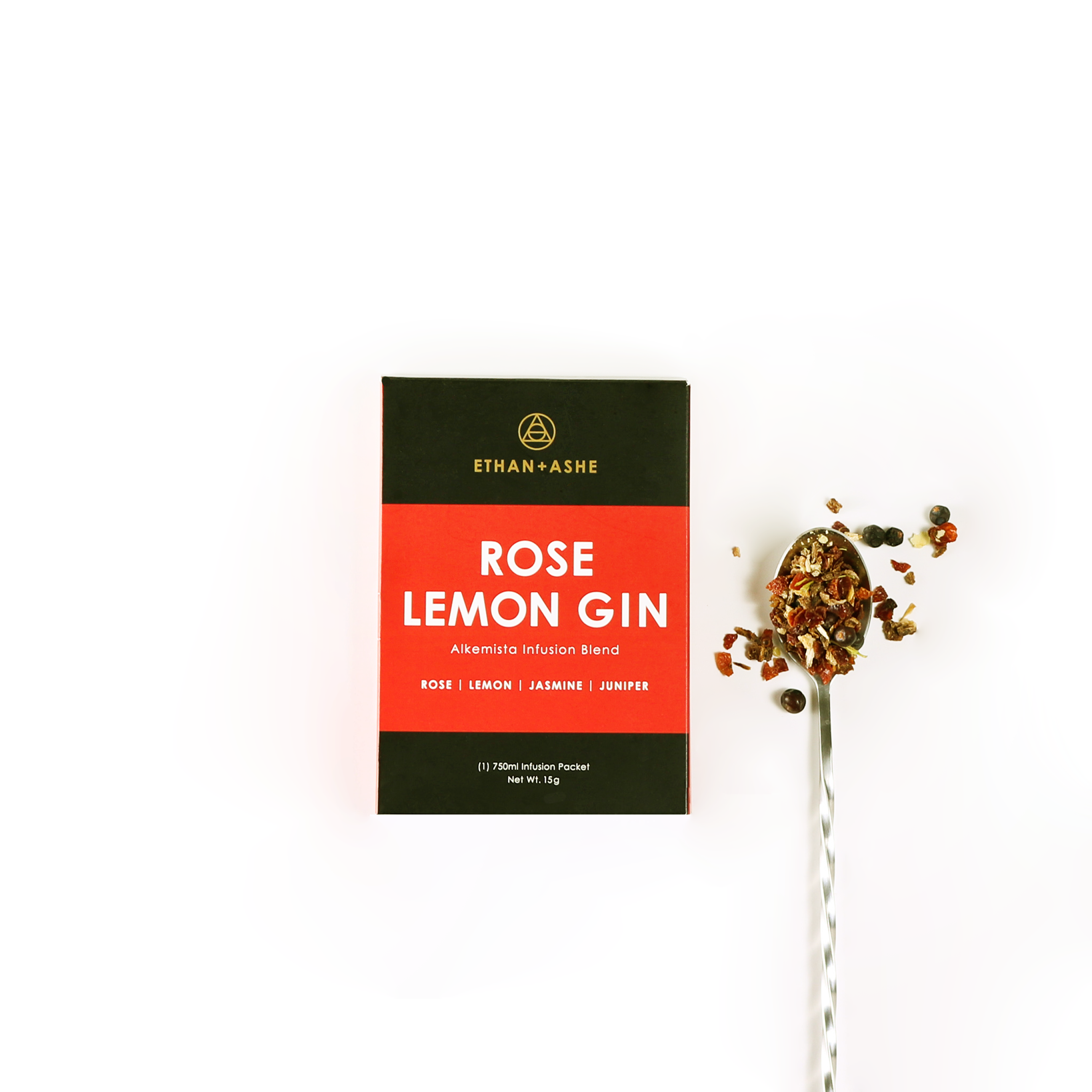 Alkemista Infusion - Rose Lemon Gin by Ethan+Ashe – The Gents Store